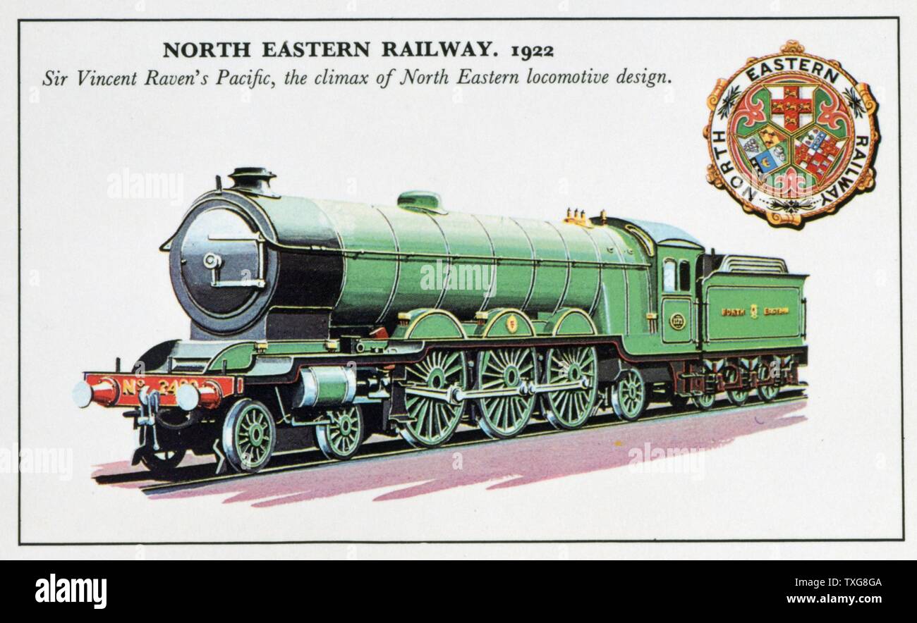 North Easter Railway Pacific class 4-6-2 steam locomotive designed for ...