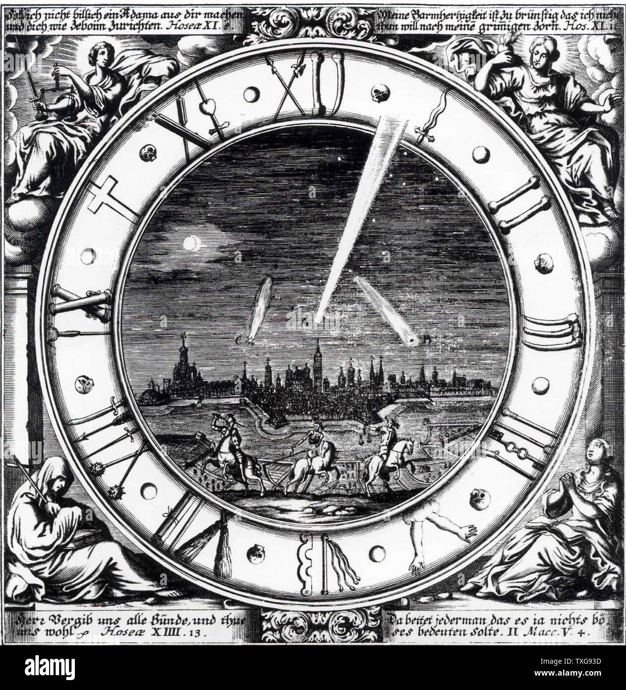 Germany with the comets of 1680 hi-res stock photography and images - Alamy