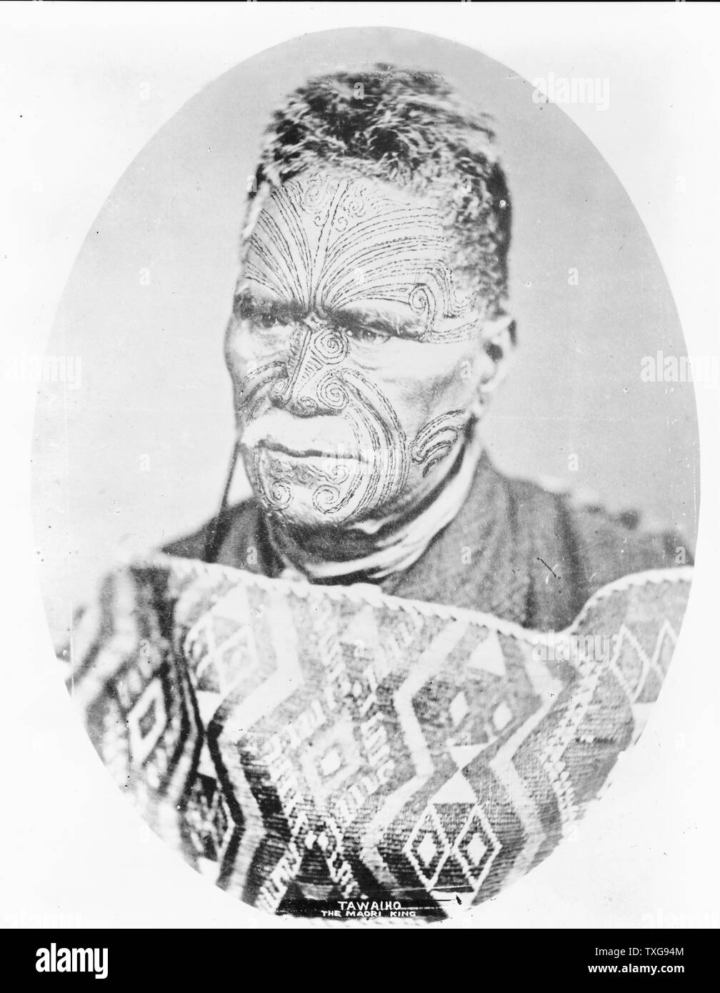 The maori king of new zealand hi-res stock photography and images - Alamy