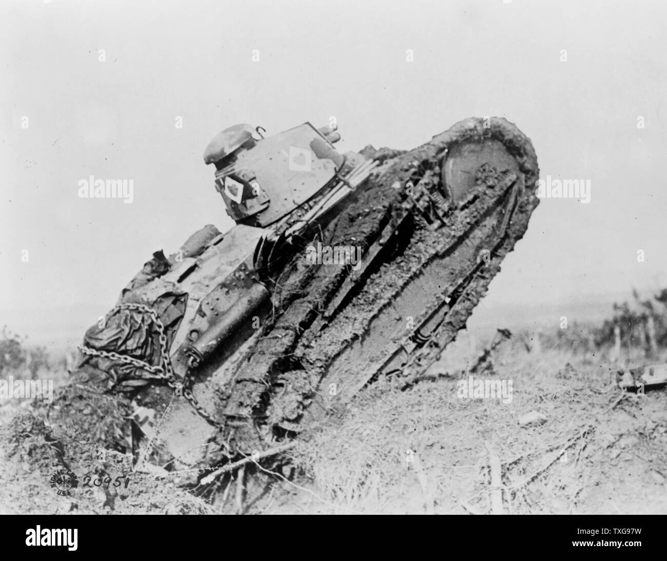 Ww1 trench line hi-res stock photography and images - Alamy
