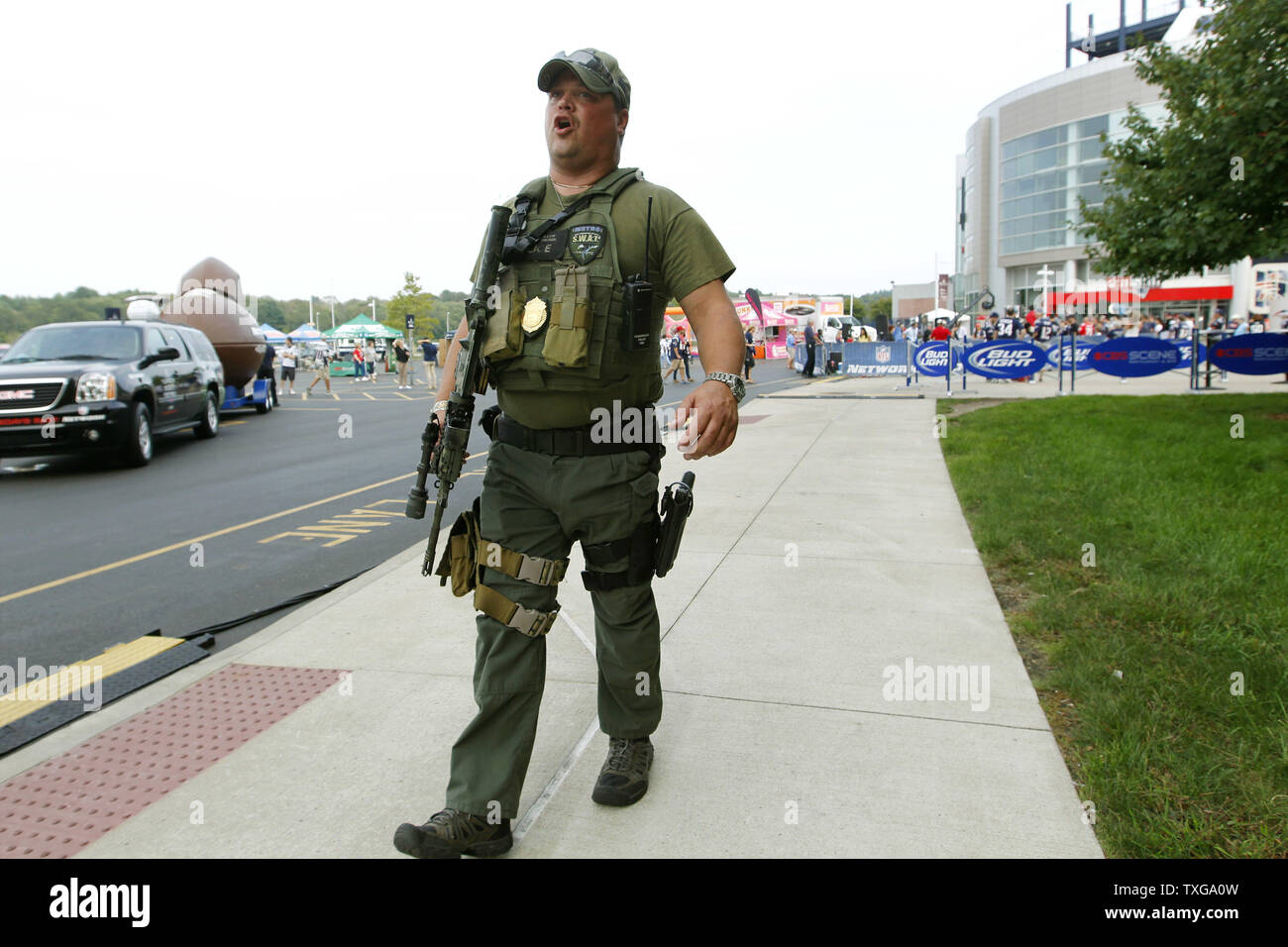 Football patrols hi-res stock photography and images - Alamy
