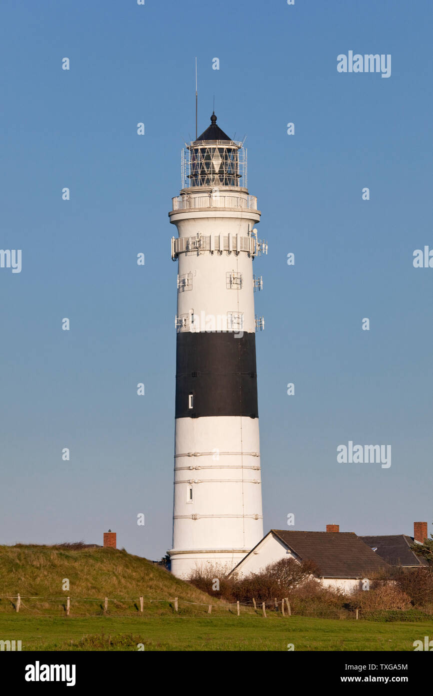 geography / travel, Germany, Schleswig-Holstein, lighthouse red cliff ...