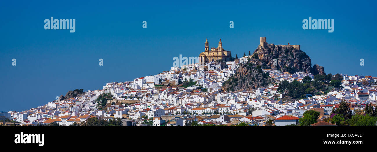 White village in olvera province hi-res stock photography and images ...