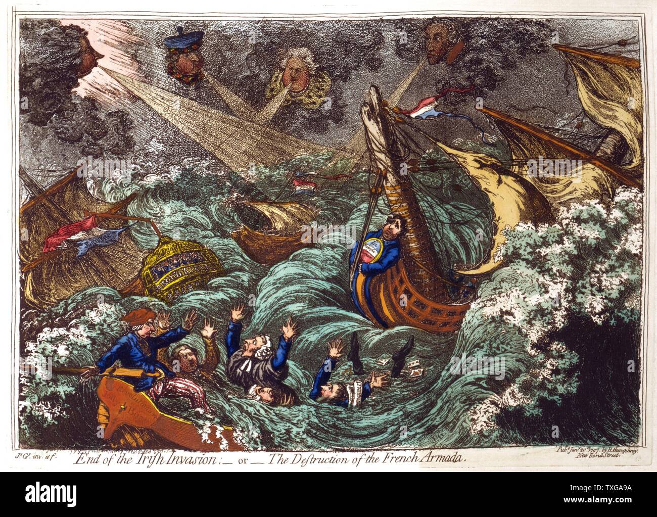 Political cartoon french revolution hi-res stock photography and images ...