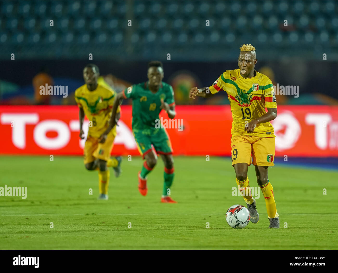 June 24, 2019: Moussa Djenepo of Mali during the 2019 African Cup of ...