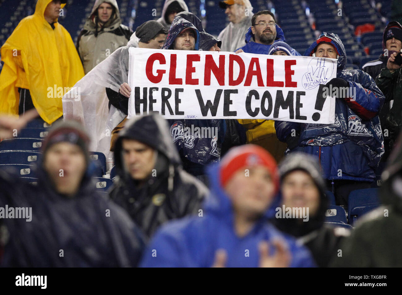 Gillette stadium sign hi-res stock photography and images - Alamy
