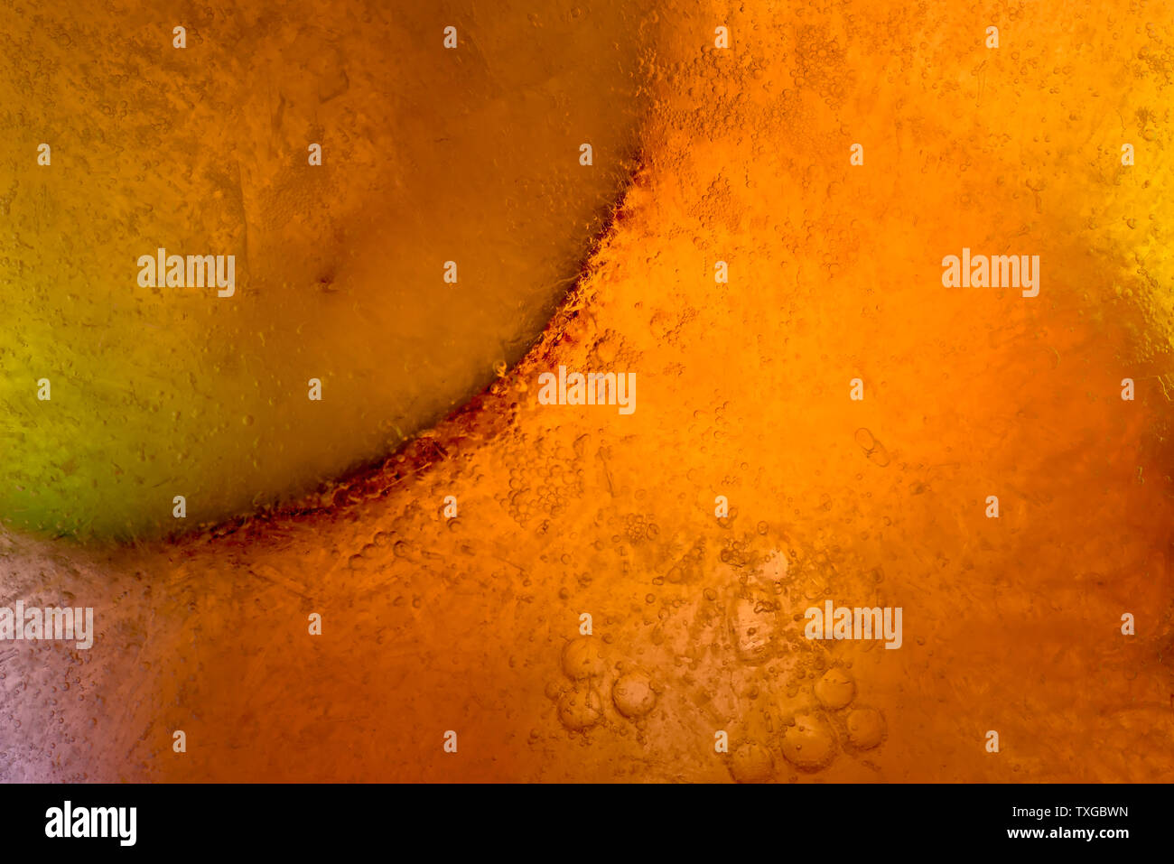 Frozen fruit, cold colors Stock Photo - Alamy