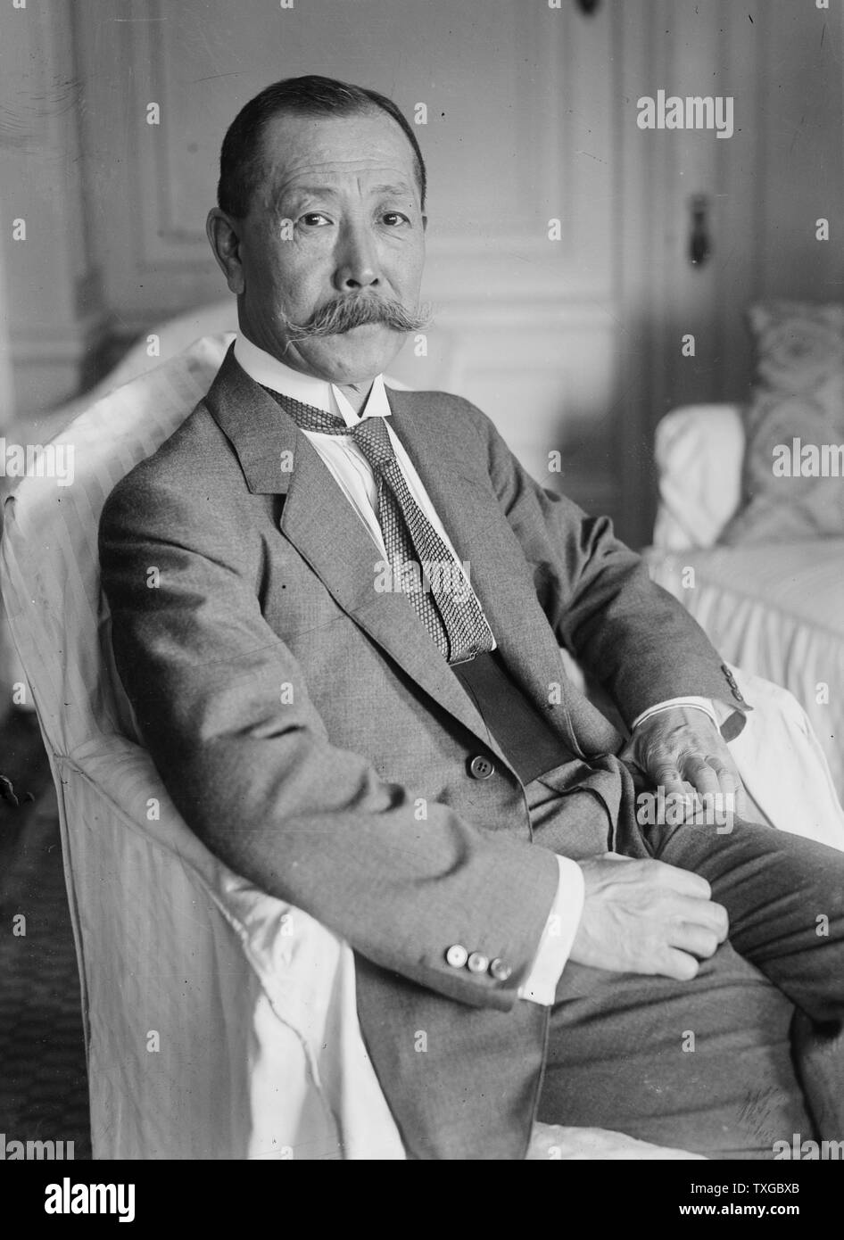 Marquis inouye photograph katsunosuke inoue japanese diplomat ...