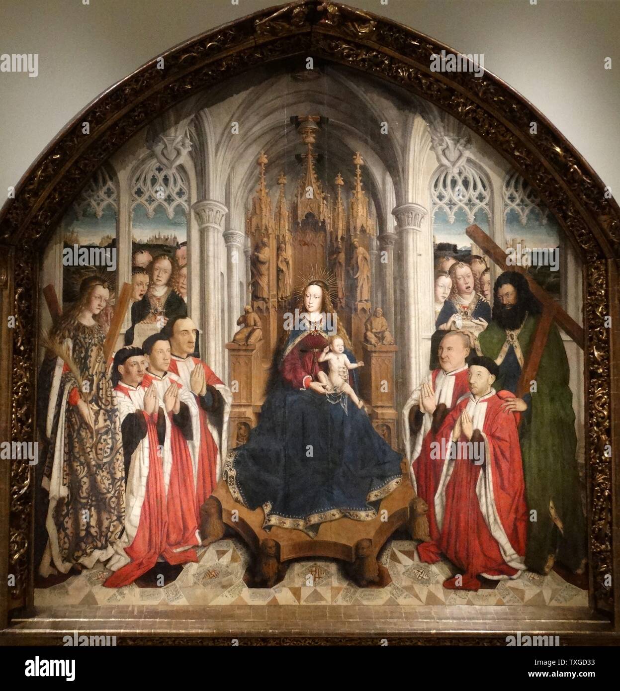 Painting virgin hi-res stock photography and images - Alamy