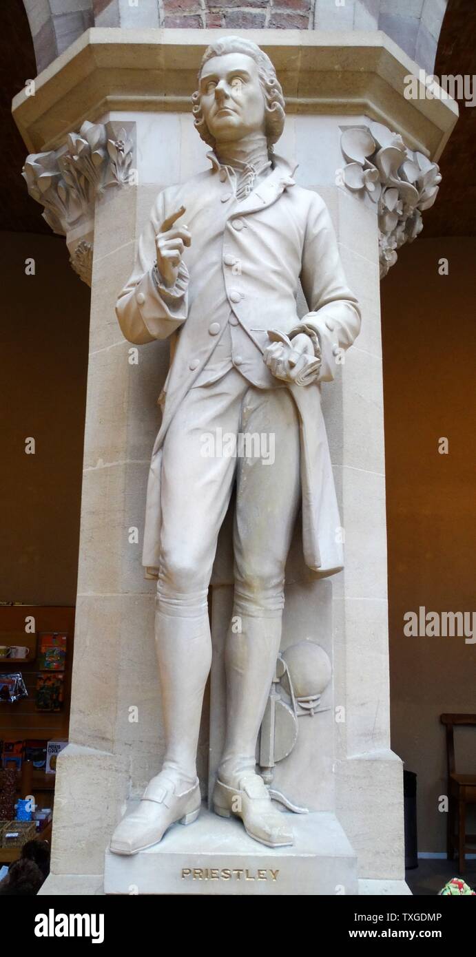 Statue of joseph priestley hi-res stock photography and images - Alamy