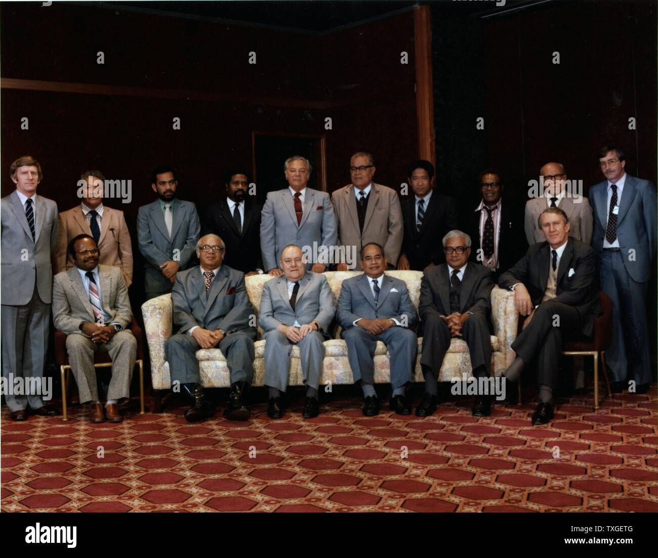 South Pacific Forum, August 1982. regional Polynesian, Melanesia and ...