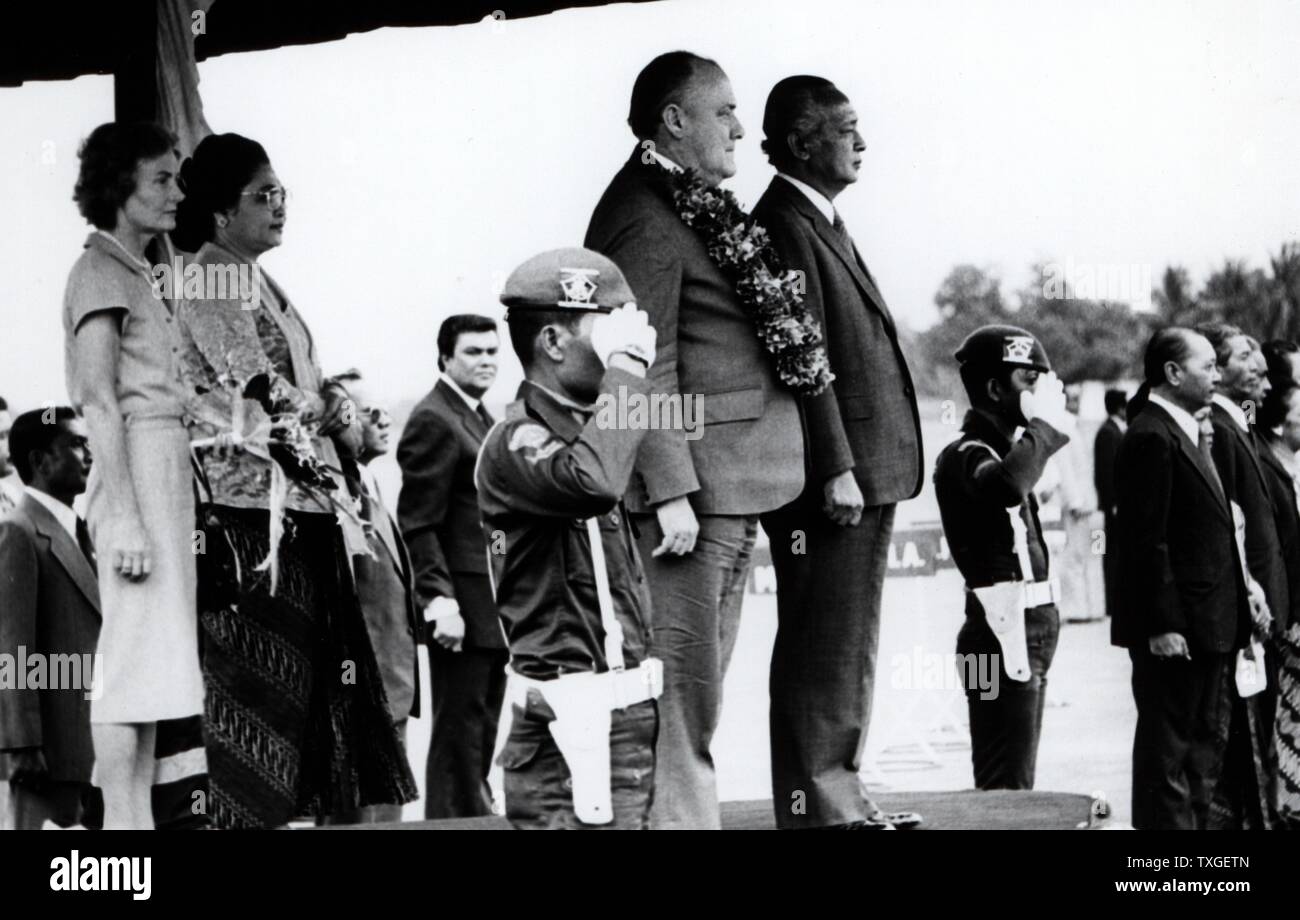 President Suharto of Indonesia Dated 1970 Stock Photo - Alamy