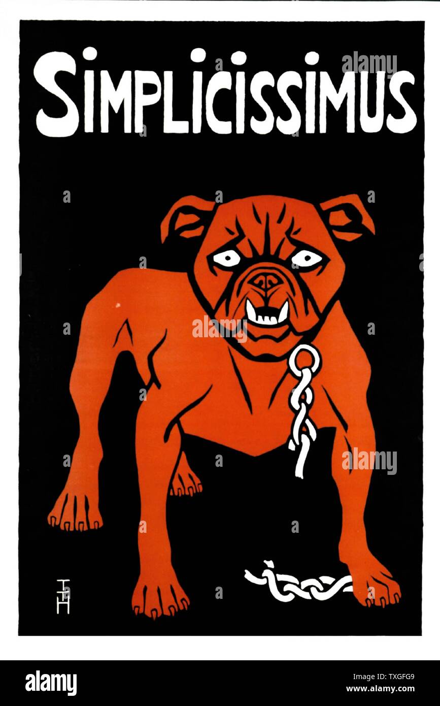 Simplicissimus, 1897. Simplicissimus was a satirical German weekly ...