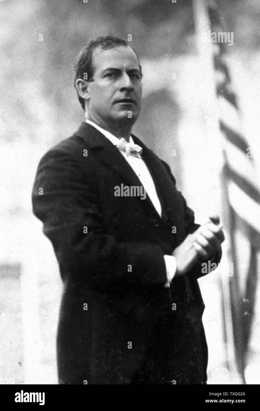 Democratic party politician william jennings bryan hi-res stock ...