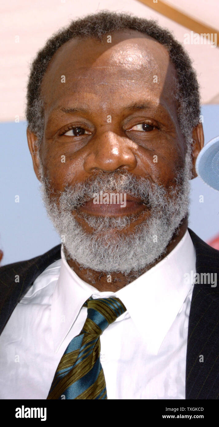 Actor Danny Glover showed up at the American Pavilion May 19, 2004 ...