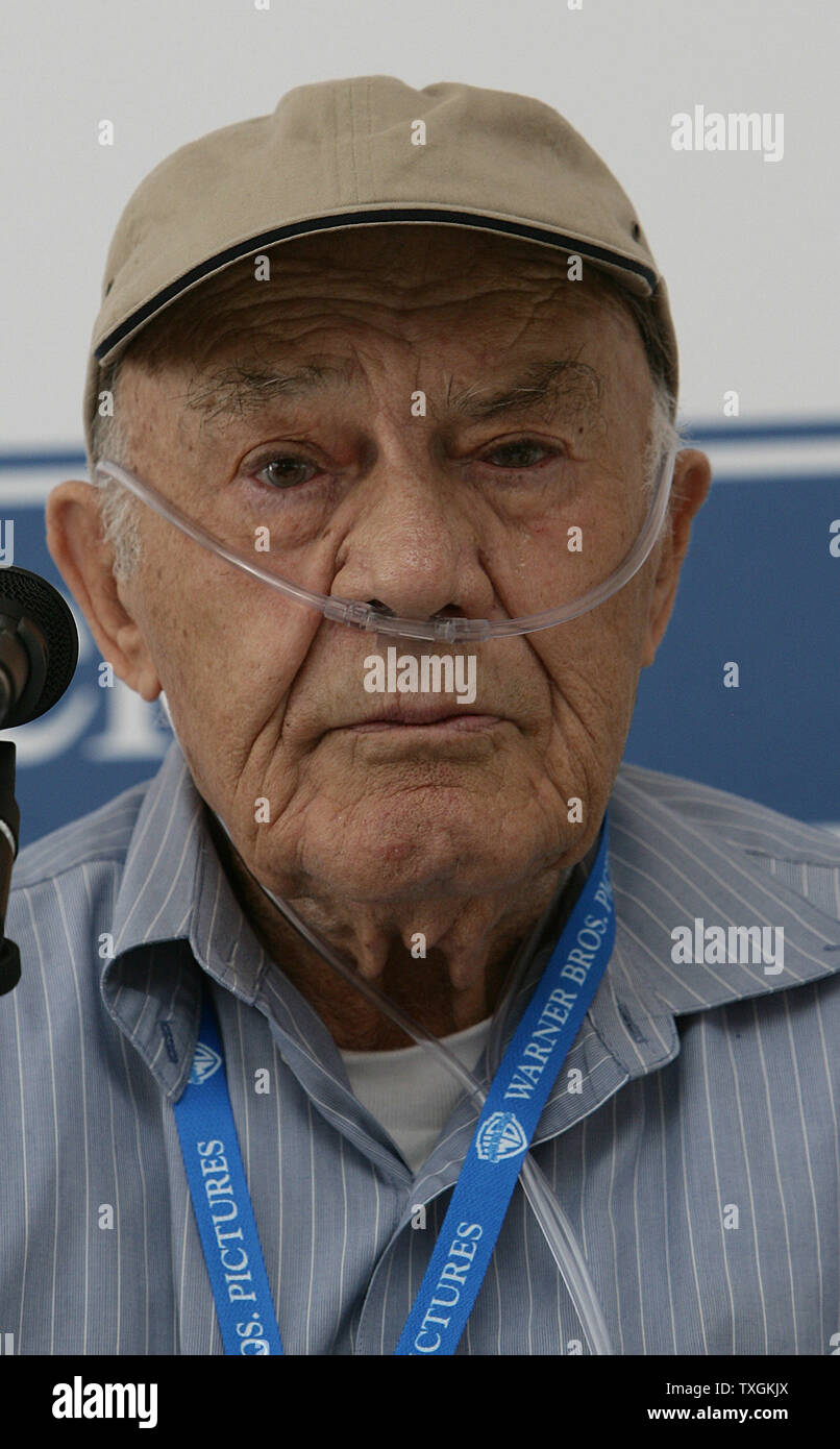 Iconic photographer Phil Stern speaks at a press conference to promote ...
