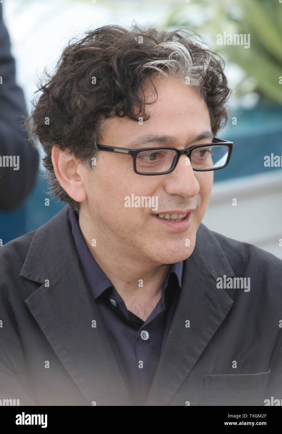 Jury member and Palestinian director Elia Suleiman poses at a photocall ...