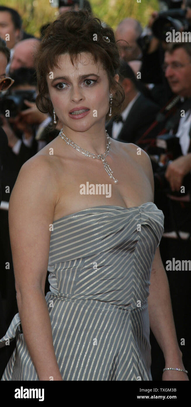 Actress Helena Bonham Carter arrives on the red carpet at the official ...