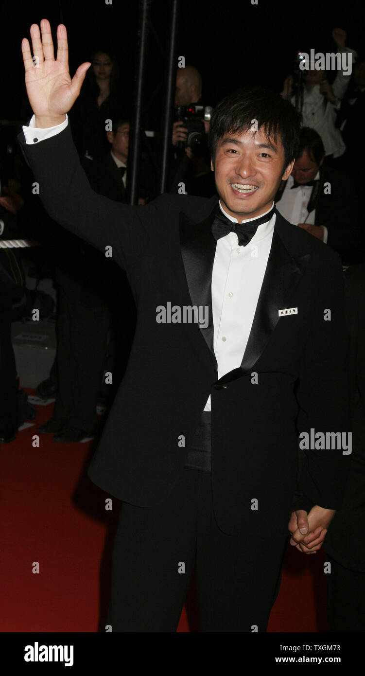 Actor Guo Xiaodong walks down the red carpet after a screening of his film "The Summer Palace ...