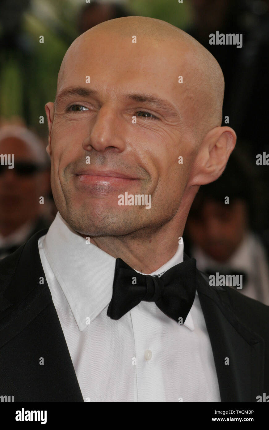 French actor Lambert Wilson arrives on the red carpet before a ...