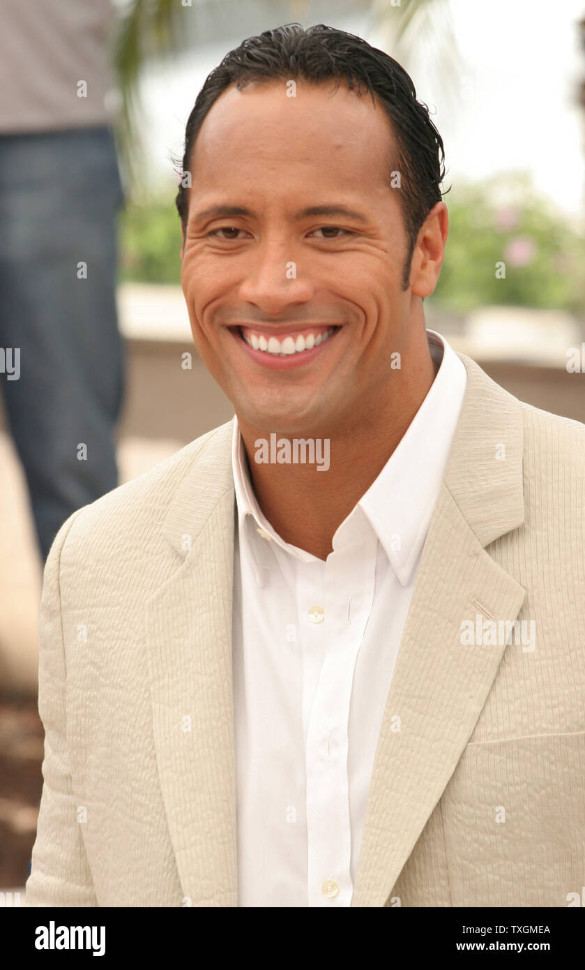 Actor Dwayne "The Rock" Johnson arrives at a photo call for his film ...