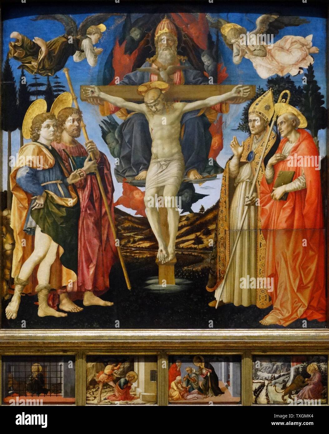 Pistoia trinity altarpiece hi-res stock photography and images - Alamy
