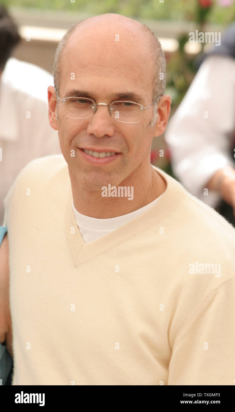 Dreamworks President Jeffrey Katzenberg arrives at a photo call for the ...