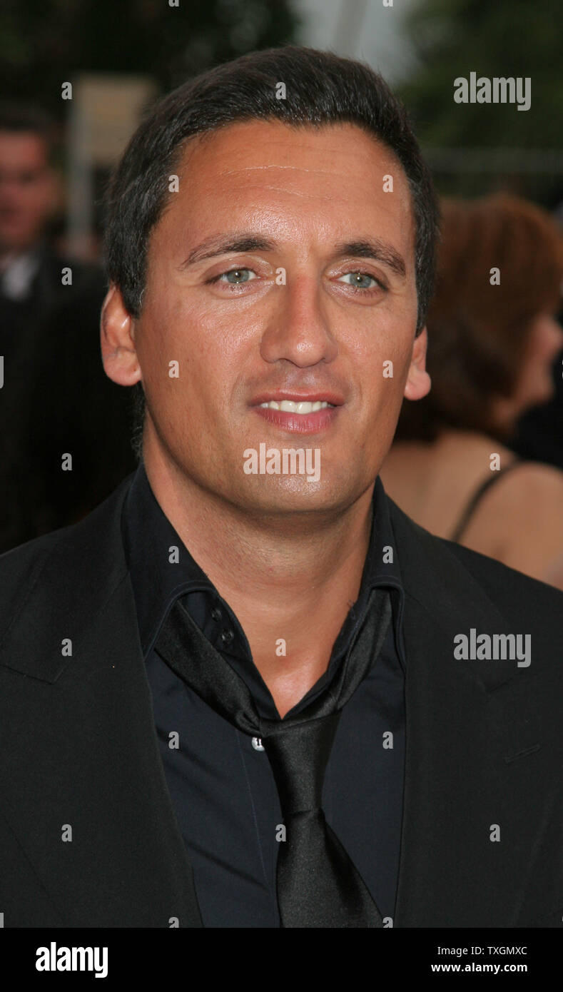 French singer Dany Brillant arrives on the red carpet for a screening ...
