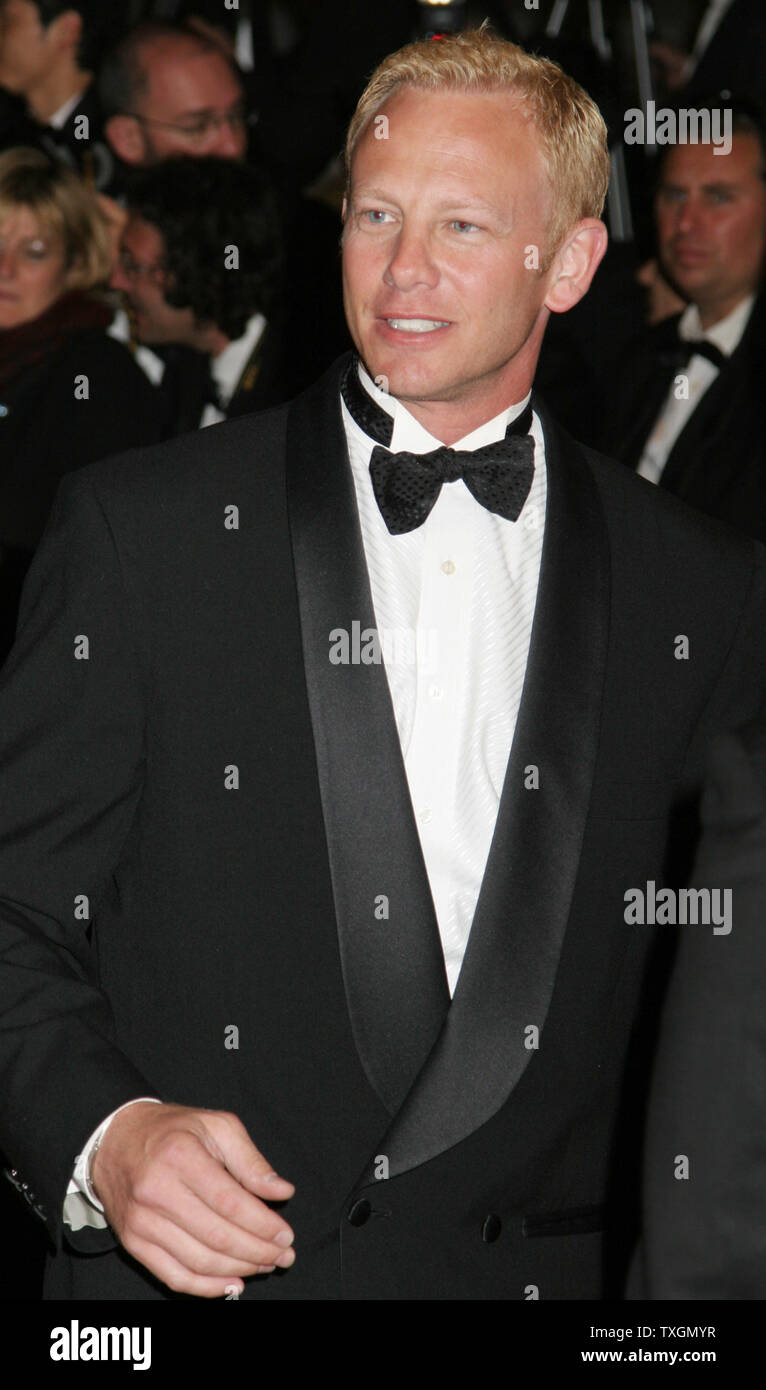 Actor Ian Ziering arrives on the red carpet for a screening of the film ...