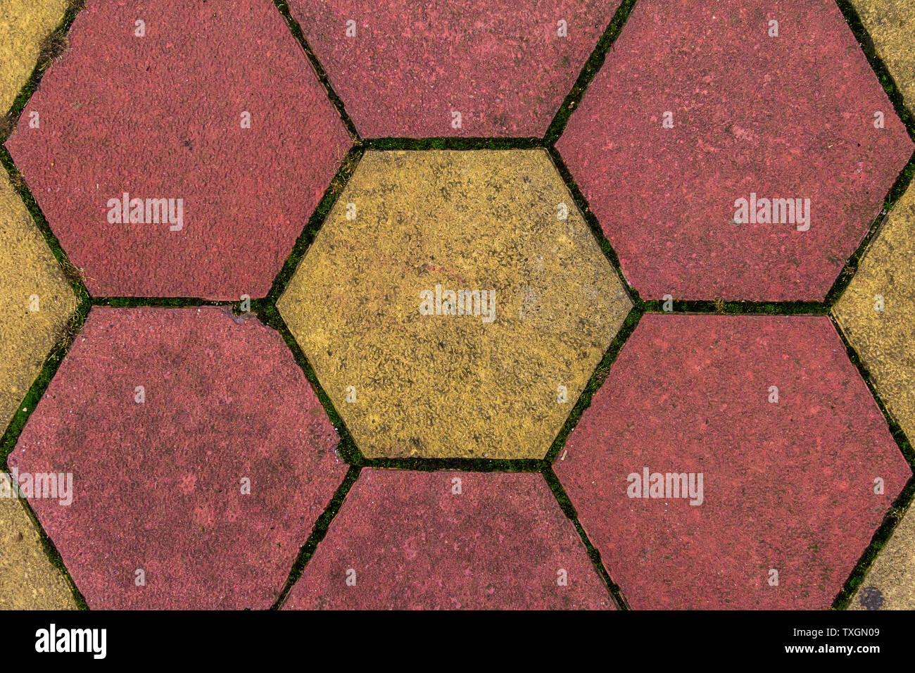 Concrete tile texture. City pavement background. Abstract stone brick ...