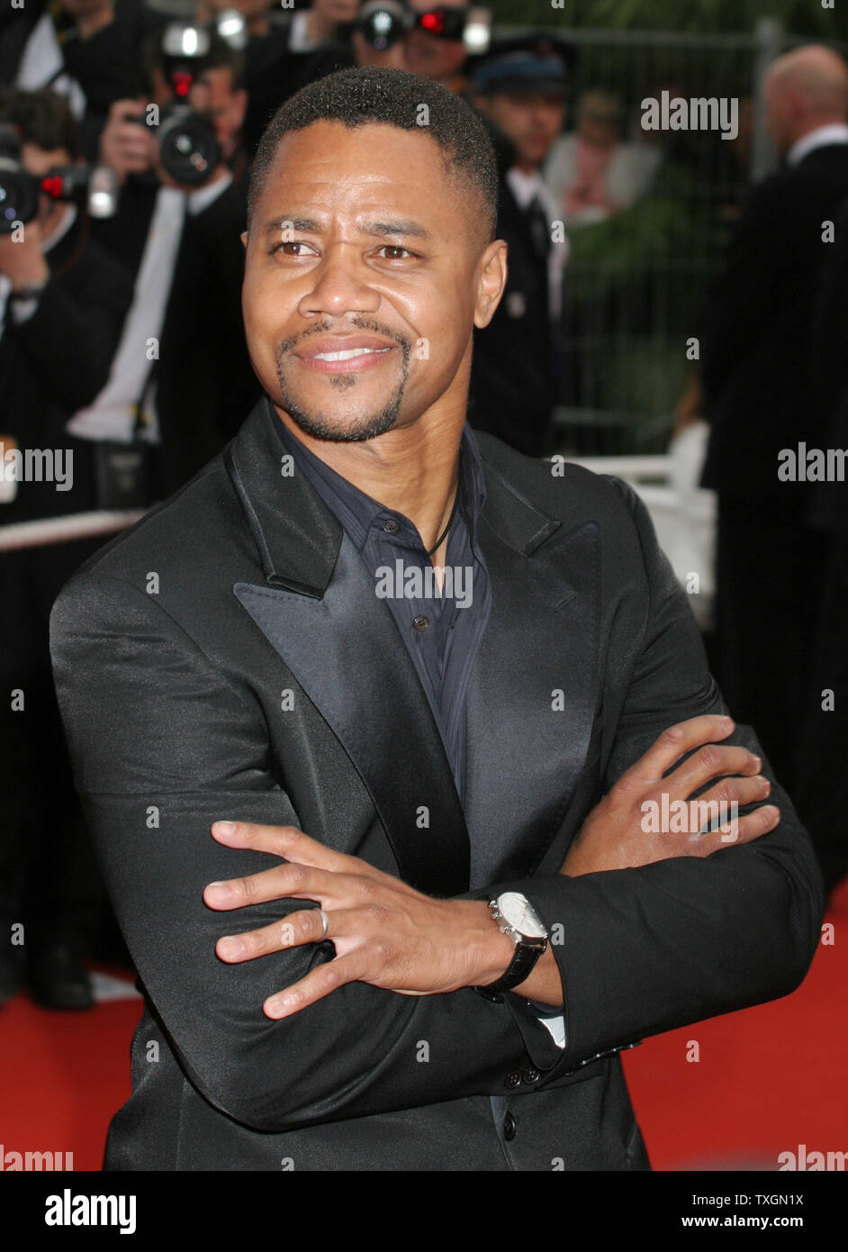 Actor Cuba Gooding Jr. arrives on the red carpet for a screening of the ...