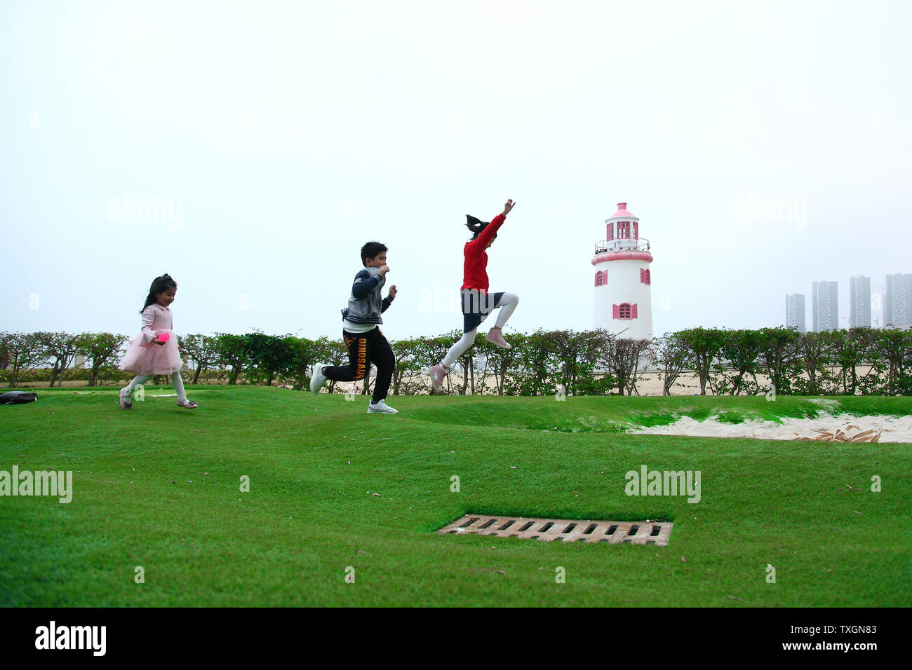 Happy hour for teens and children Stock Photo - Alamy