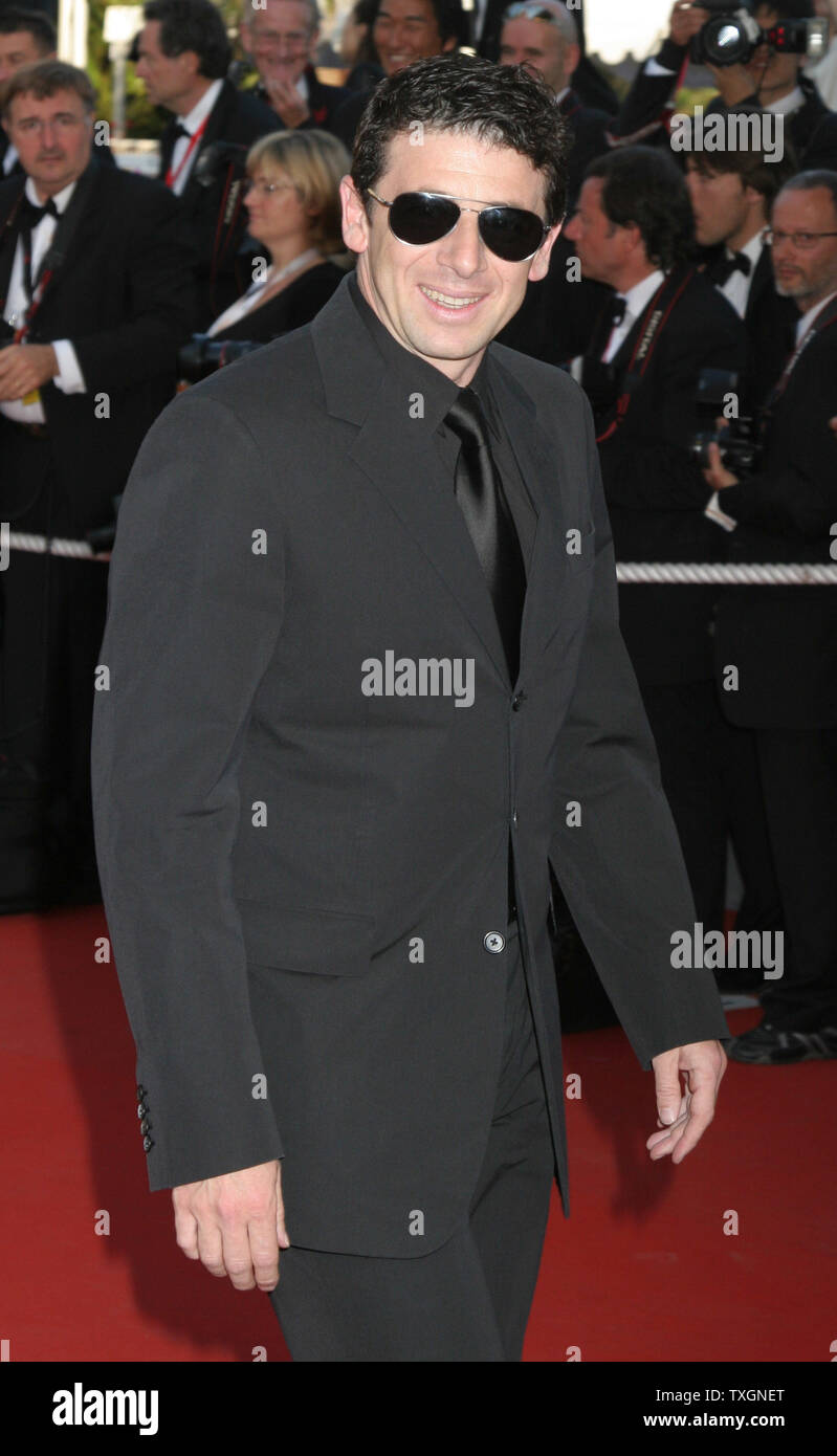 French singer/actor Patrick Bruel arrives on the red carpet before a ...