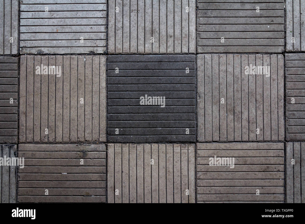 Concrete tile texture. City pavement background. Abstract stone brick ...