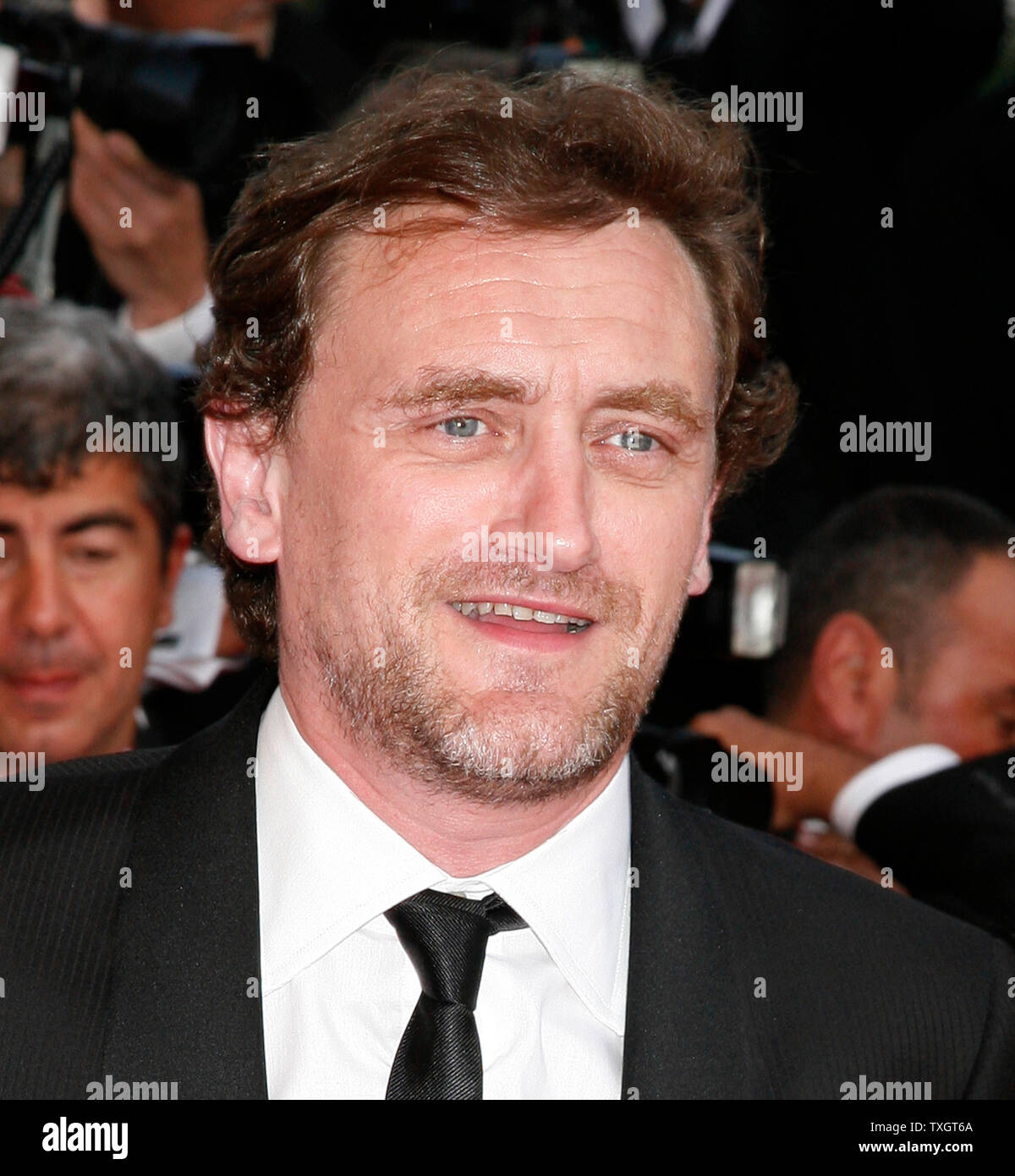 Actor Jean-Paul Rouve arrives on the red carpet before the screening of ...