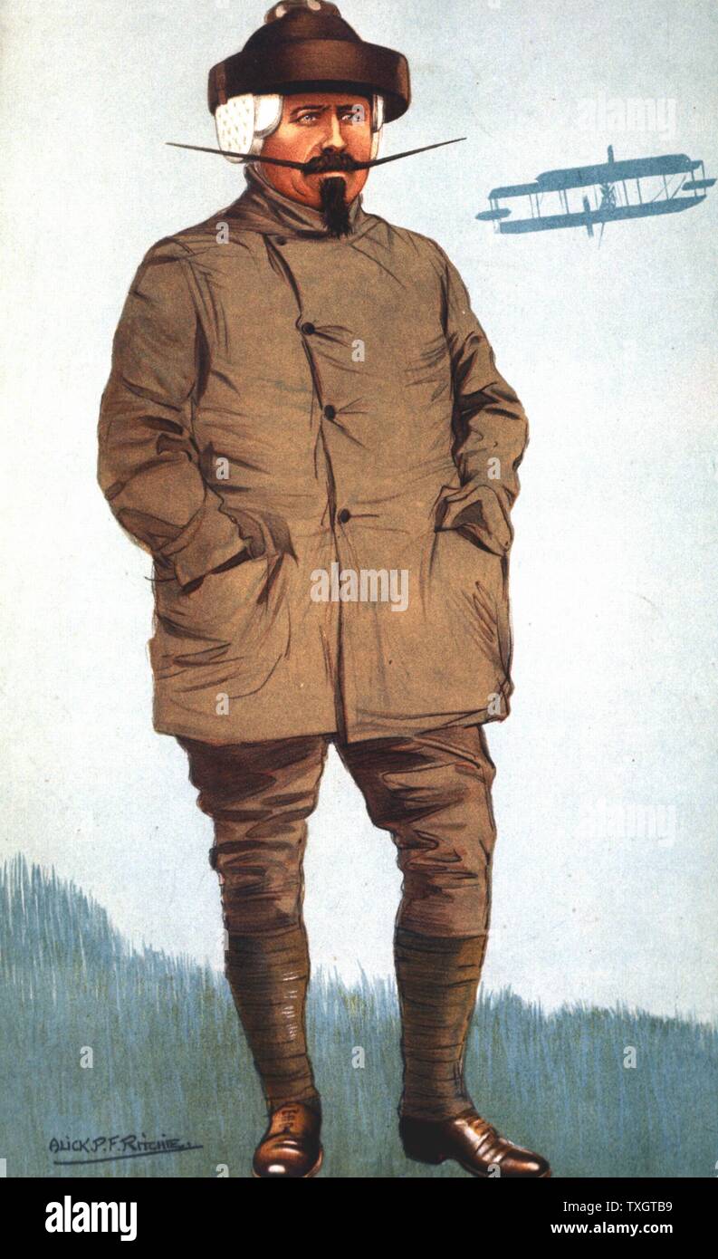 Samuel Franklin Cody (1862-1913) American-born British aviation pioneer ...