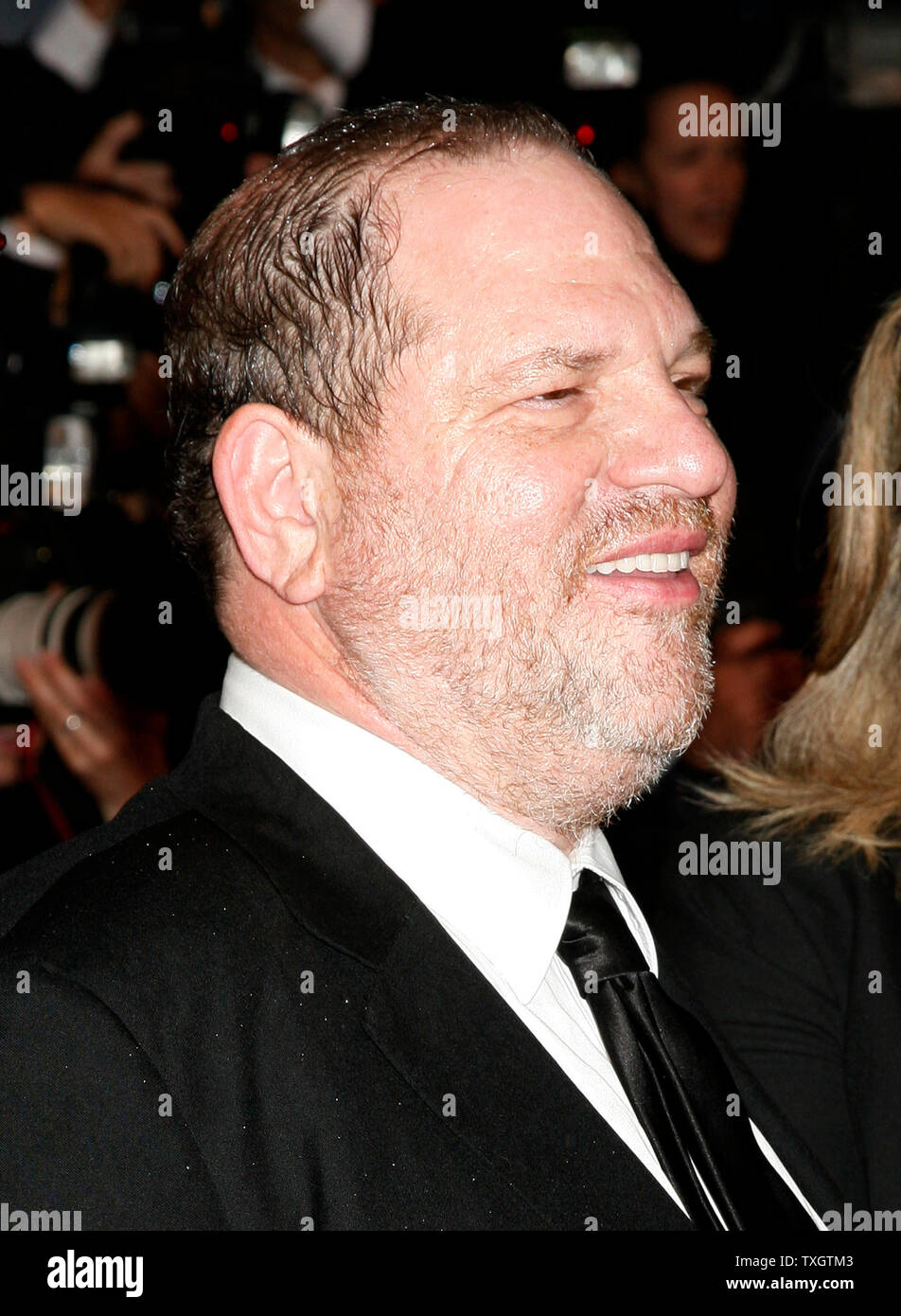 Producer Harvey Weinstein arrives on the red carpet before the world ...