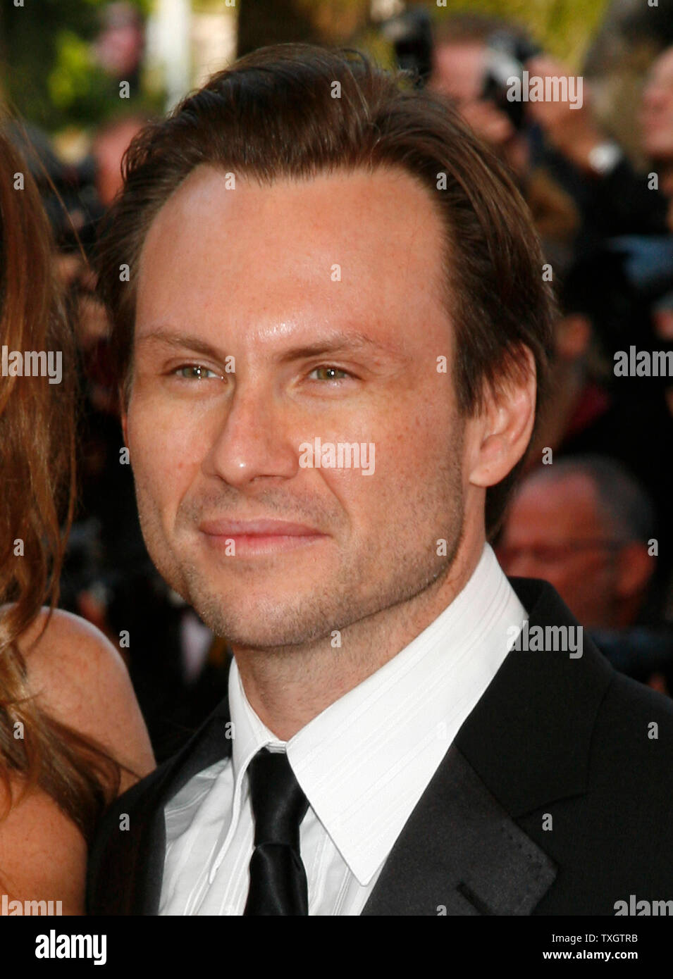 Actor Christain Slater arrives on the red carpet before the world ...