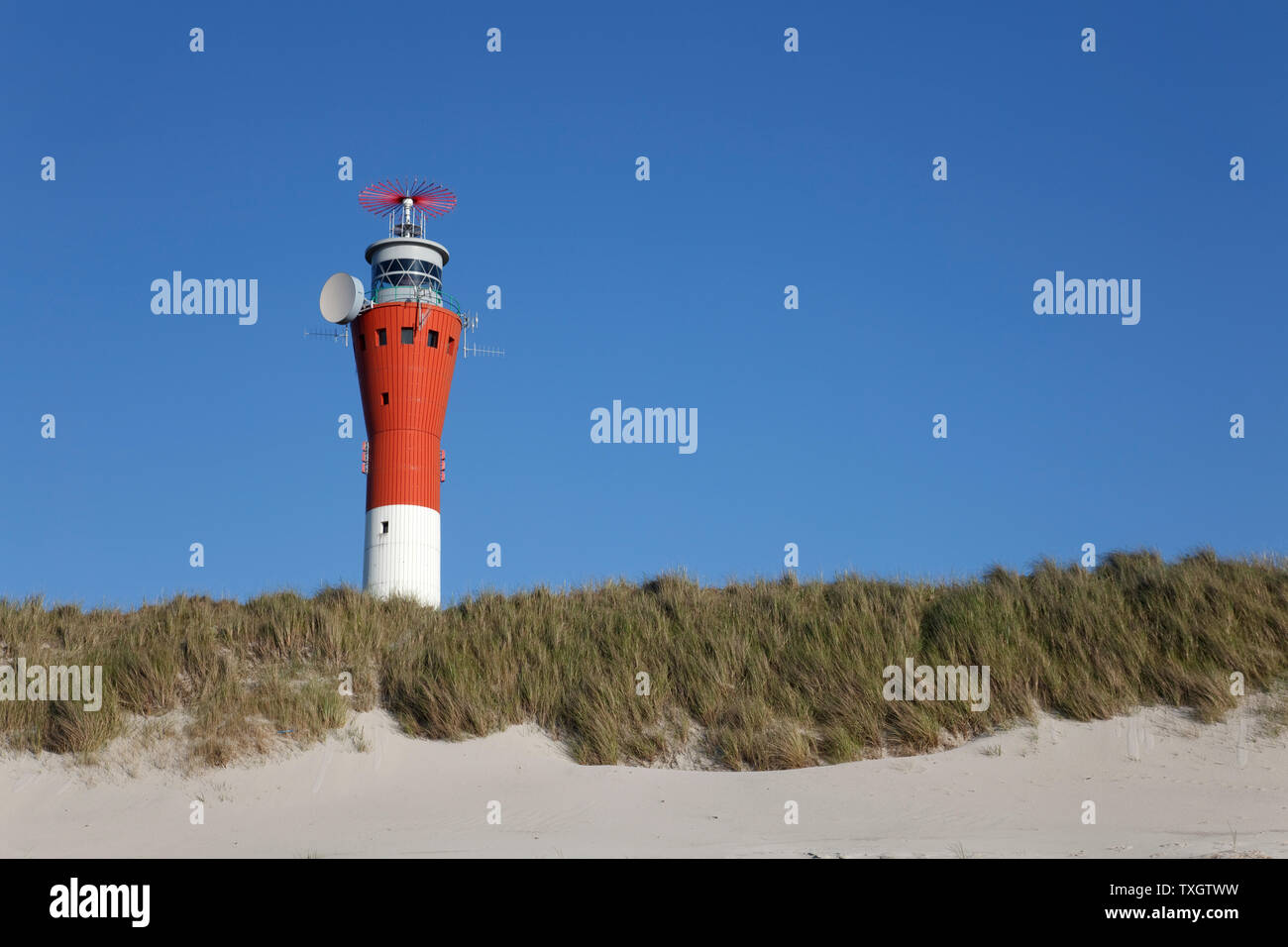 New lighthouse of wangerooge hi-res stock photography and images - Alamy