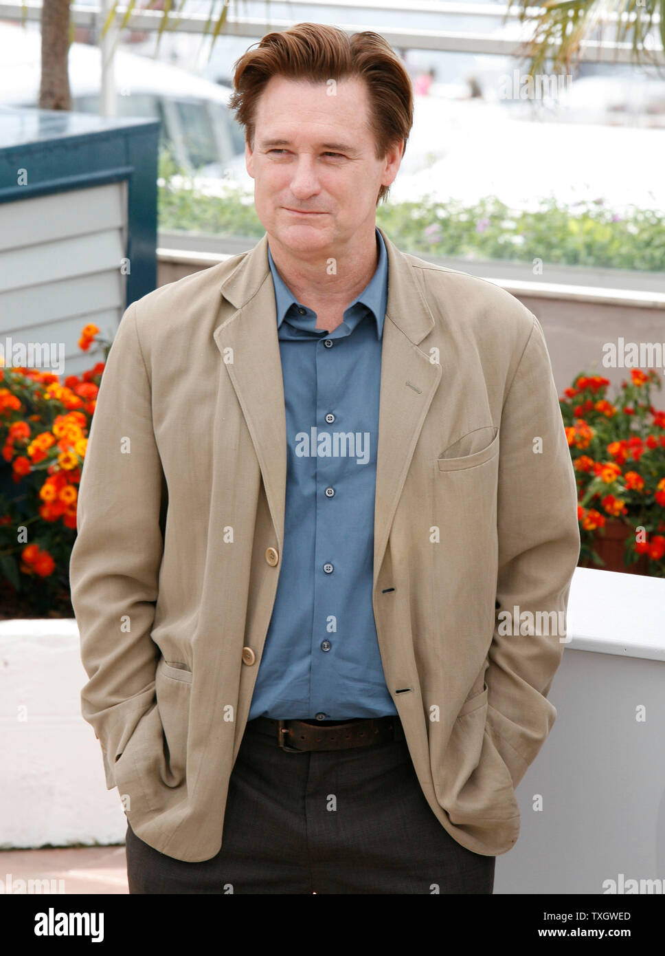 Actor Bill Pullman arrives at a photocall for the film "Surveillance ...
