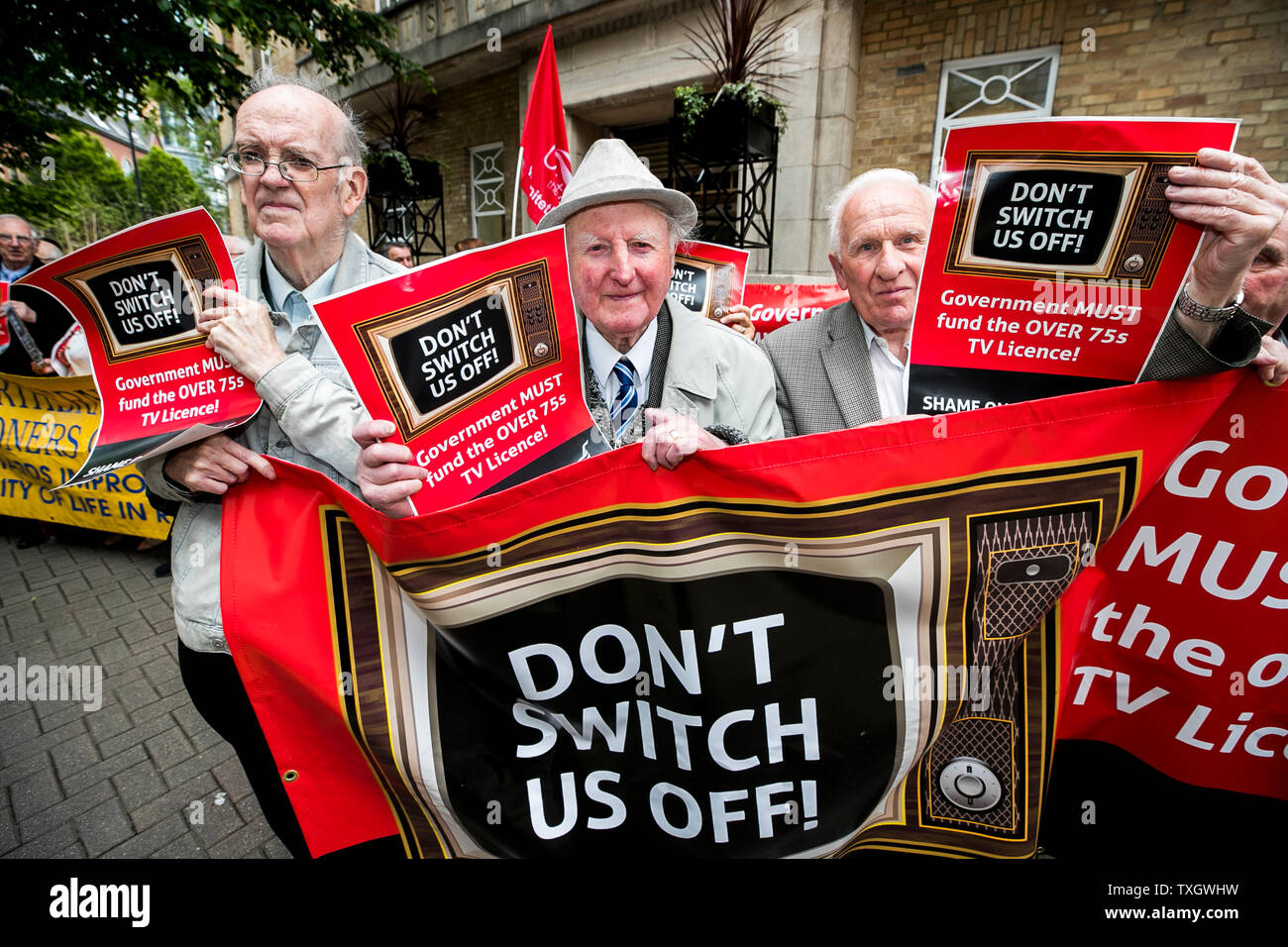 Belfast over bbcs announcement hi-res stock photography and images - Alamy