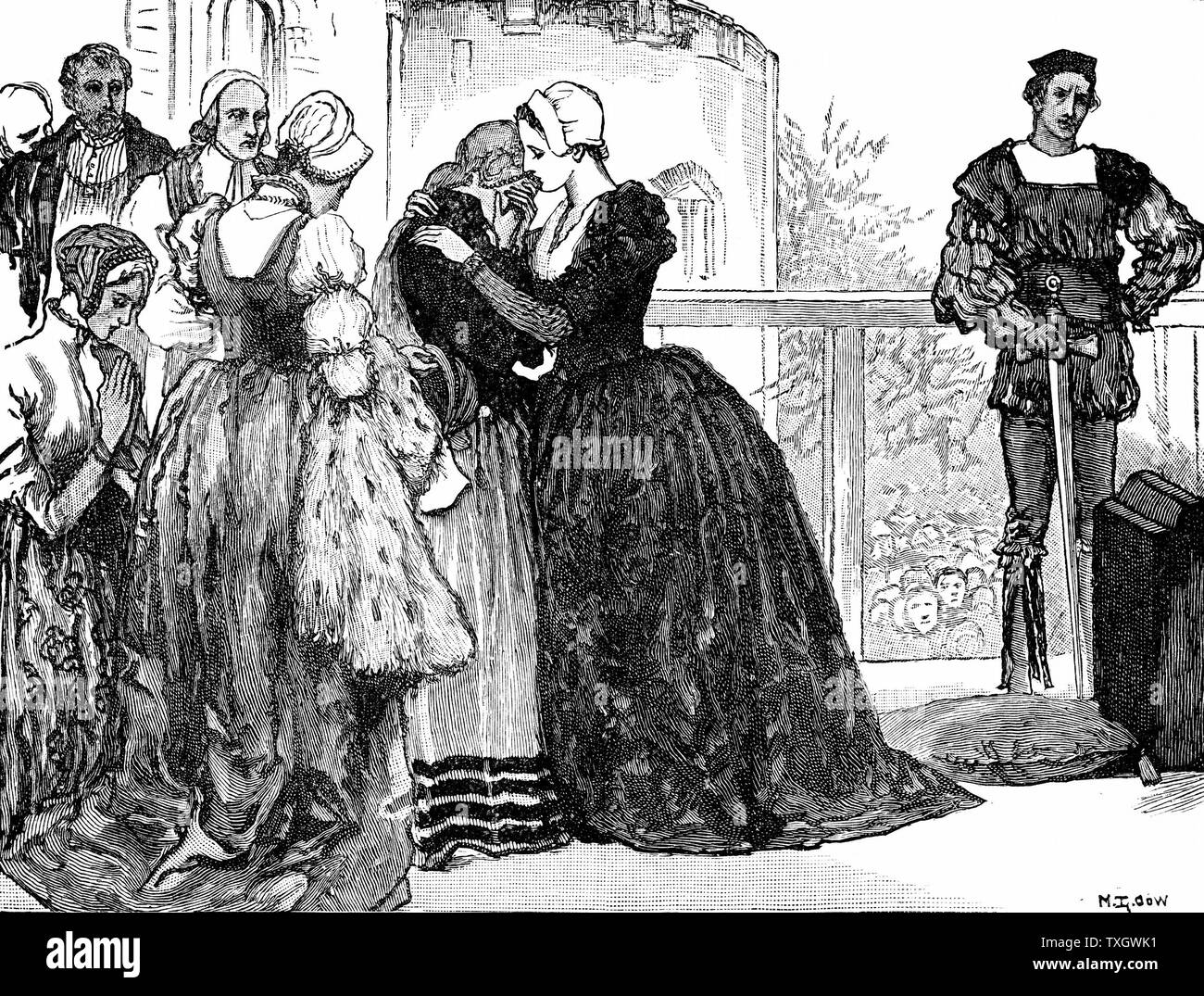 Anne boleyn execution hi-res stock photography and images - Alamy
