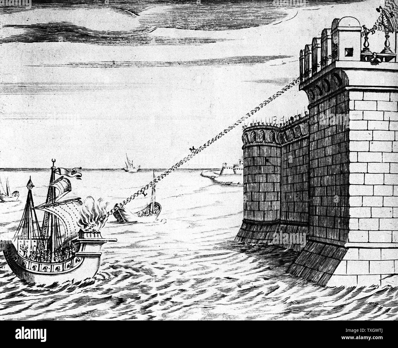 Archimedes mirror roman hi-res stock photography and images - Alamy