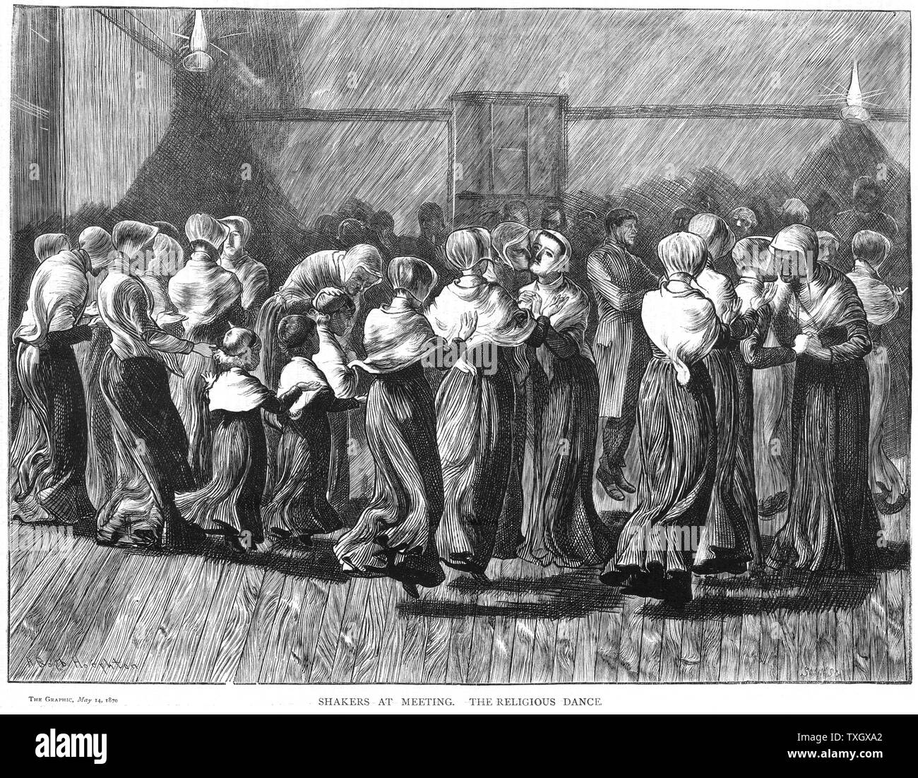 Shakers History In America