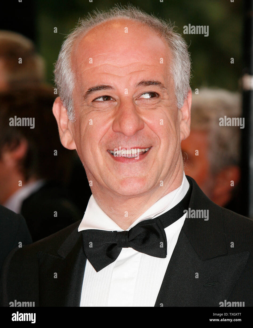 Actor Toni Servillo arrives on the red carpet before a screening of the ...