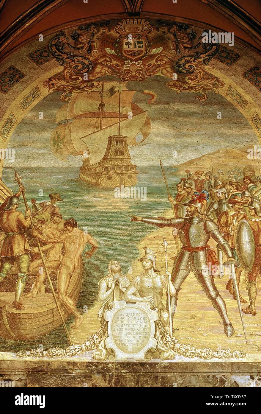 Conquistador ship hi-res stock photography and images - Alamy