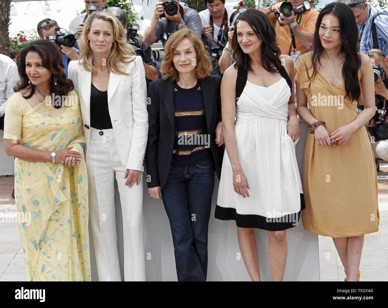 (From L to R) Jury members Sharmila Tagore III, Robin Wright Penn, jury ...