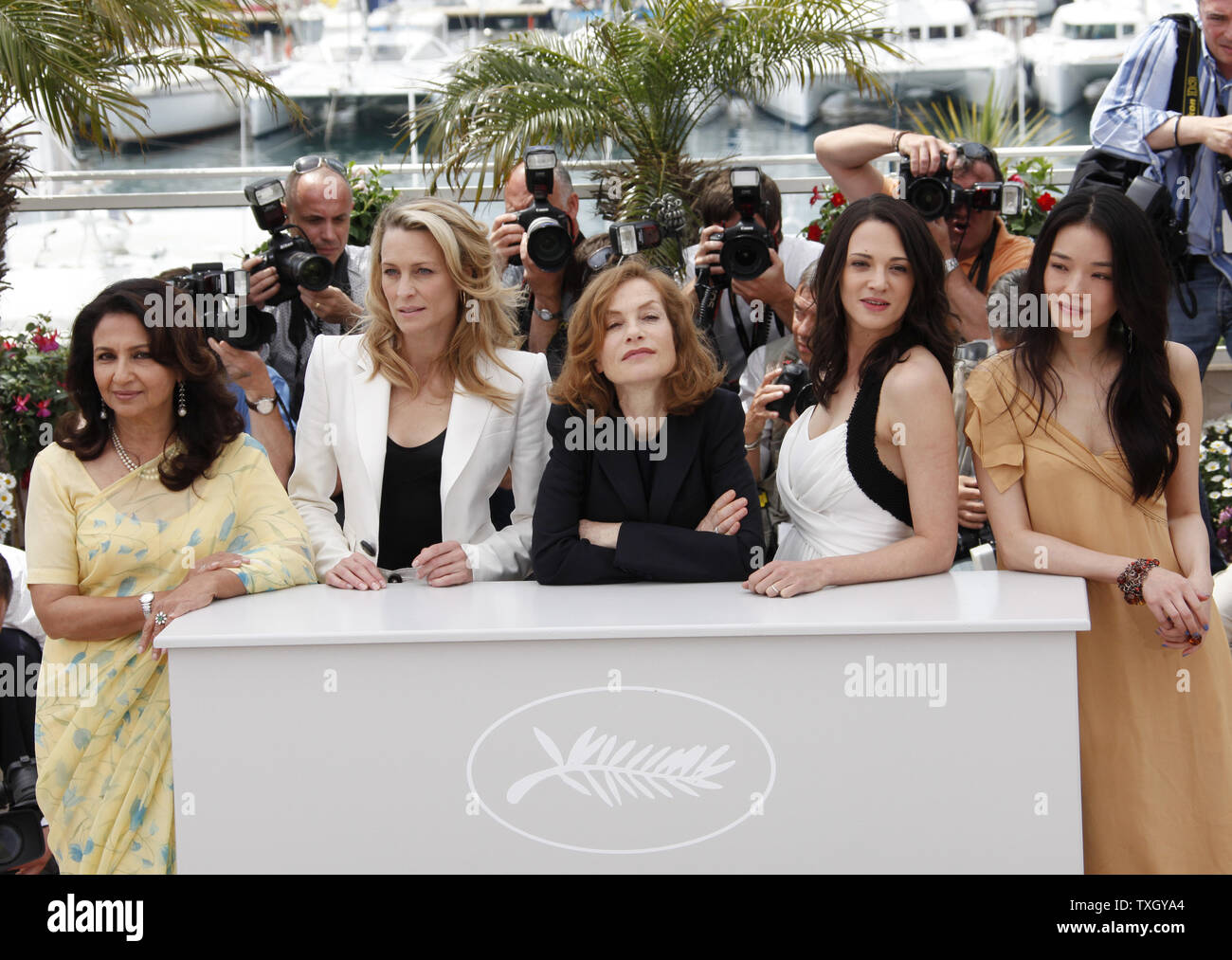 (From L to R) Jury members Sharmila Tagore III, Robin Wright Penn, jury ...