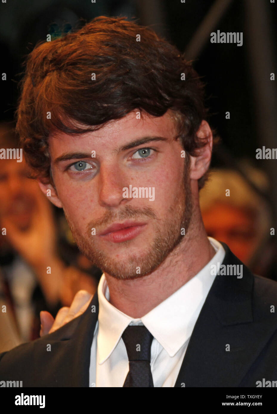 Actor Harry Treadaway arrives on the red carpet before a screening of ...