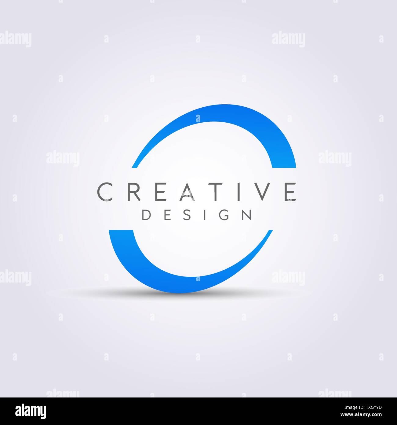 Creative Circle. Vector Illustration Design Clipart Symbol Logo ...